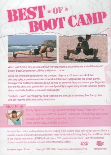 MINDY MYLREA BEST OF BOOT CAMP BOOTCAMP EXERCISE DVD NEW SEALED WORKOUT ...