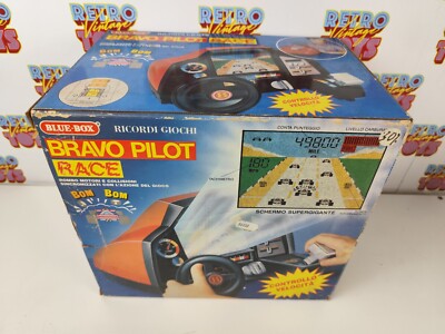 Bravo Pilot Race Blue Box Memories Games Car Formula 1 Cockpit Vintage ...