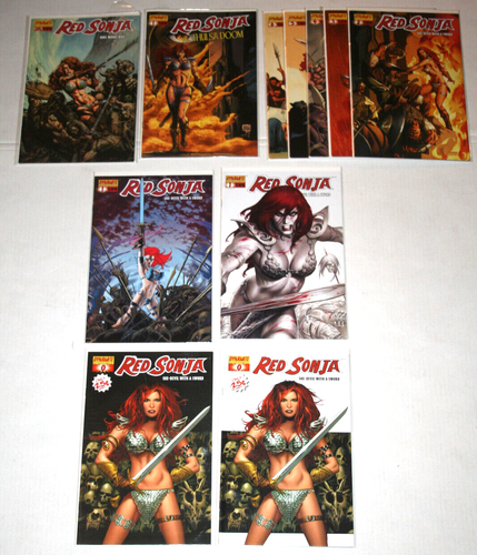 Red Sonja # 0 0 1 1 2 3 4 5 6, Thulsa Doom, One More Day! NM! 2005! Dynamite! | eBay