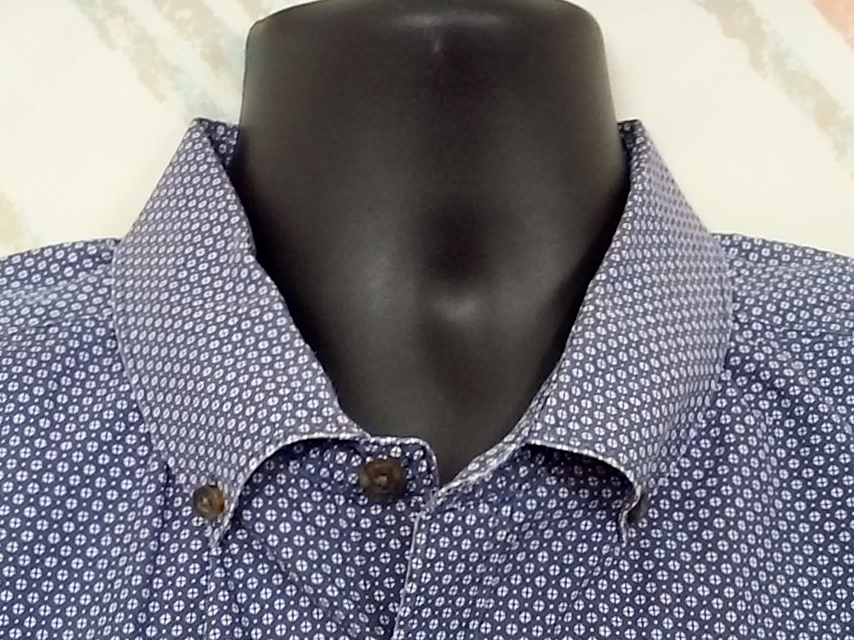 Men's Ecko Unltd 3XL Est.1993 Cotton S/S Med Blue Small Pattern C34 | eBay