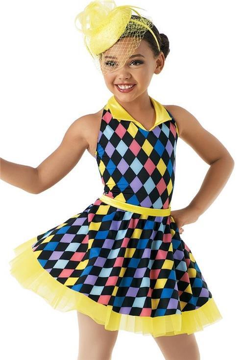 Dance Costume Weissman 10284 Small Child Jazz Unitard Tap Lycra Musical ...