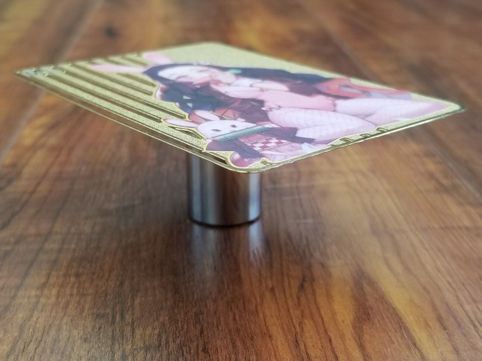 Nezuko Kamado - Demon Slayer - Goddess Story Gold Metal MSR Card | eBay