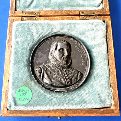 1893 COLUMBIAN EXPOSITION MEDAL EGLIT #135 HUGE High Relief 69mm X 10 ...