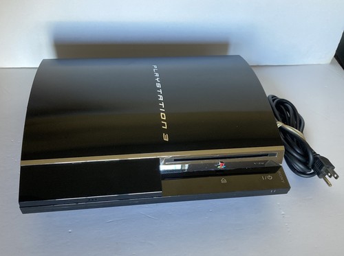 SONY PlayStation 3 PS3 FAT Console Backward CompatibleCECHE01 4.92 80GB ...