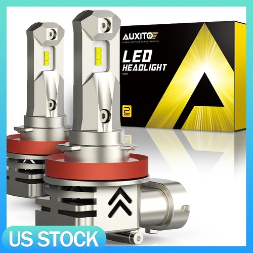 AUXITO H11/H8/H9 LED Headlight Bulbs Low Beam 300% Brightness Plug & Play E | eBay