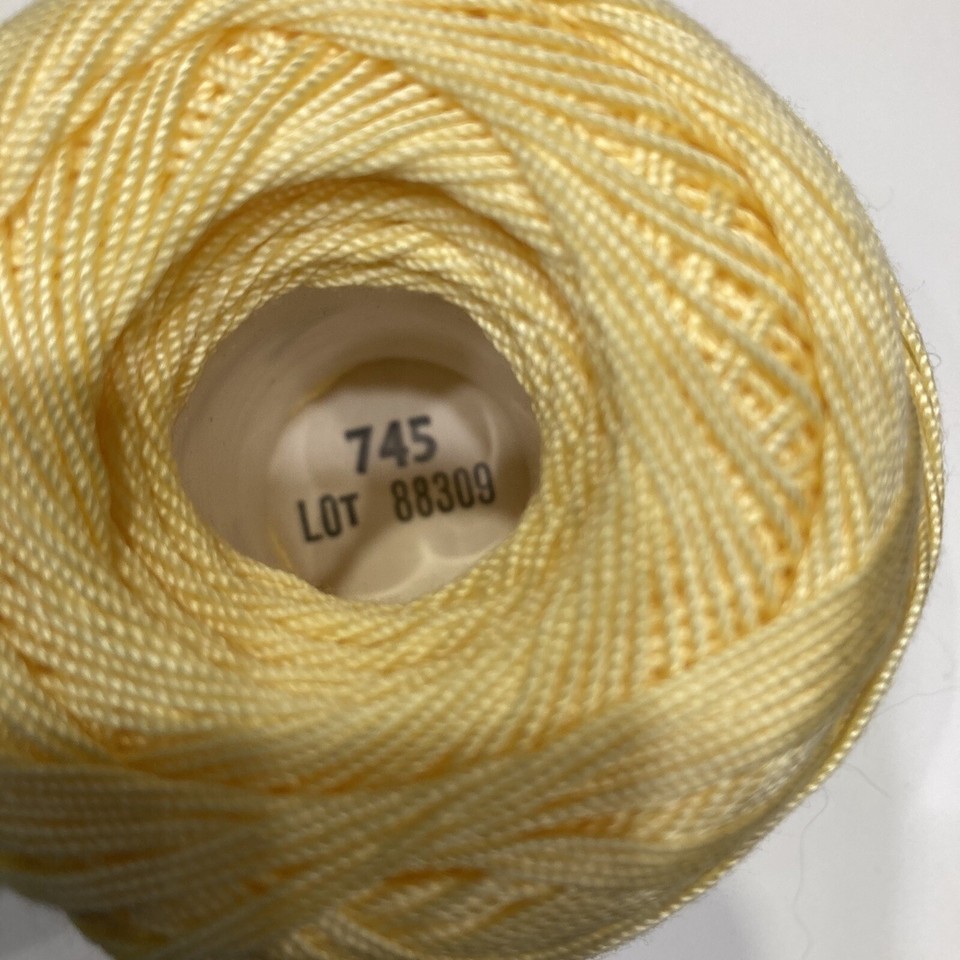 Ten Balls Of DMC Cebelia Crochet Thread Size 10 50g Different Colors ...