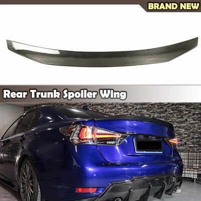 For Lexus GS200 GS300 GS450h 2013-2020 New Carbon Fiber Rear Trunk ...