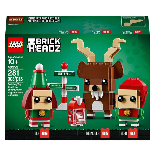 LEGO® BrickHeadz 40353 Rentier und Elfen Weihnachten - NEU & OVP ...