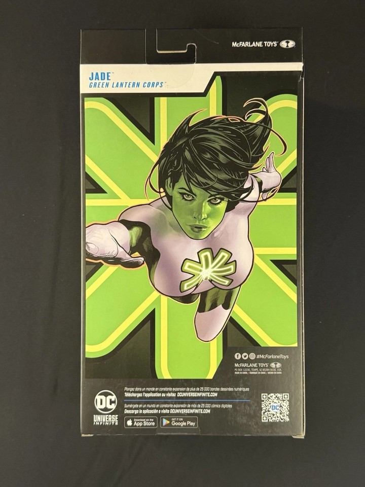 McFarlane DC Multiverse Jade Green Lantern Corps Red Platinum Edition ...