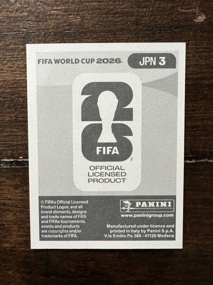 2026 Panini FIFA World Cup US Ed JPN #3 Henry Heroki Mochizuki Japan ...