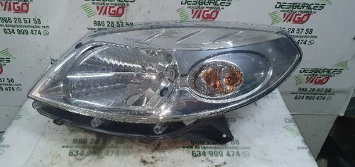 8200733878 Phare Gauche pour DACIA SANDERO Ambiance Music 2011 289128 ...
