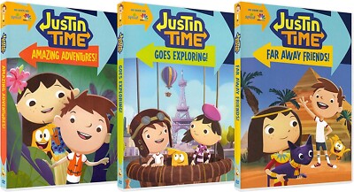 FACTORY SEALED DVD Justin Time Amazing Adventures Goes Exploring Far ...