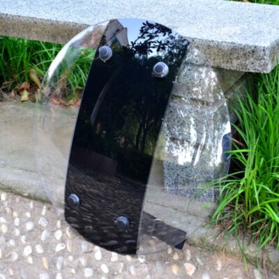 Diameter 55cm 3mm PC Round Polycarbonate Anti-Riot Shield for Campus ...
