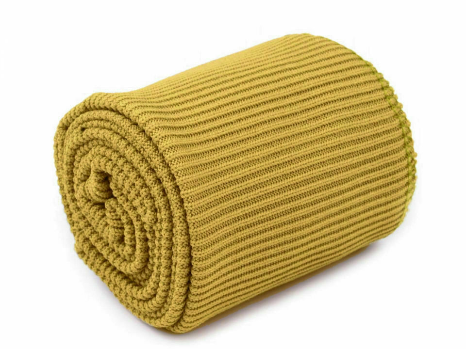 3 pcs SET of Elastic Rib Knit Fabric 2 x CUFF + 1 x WAISTBAND Elastic ...