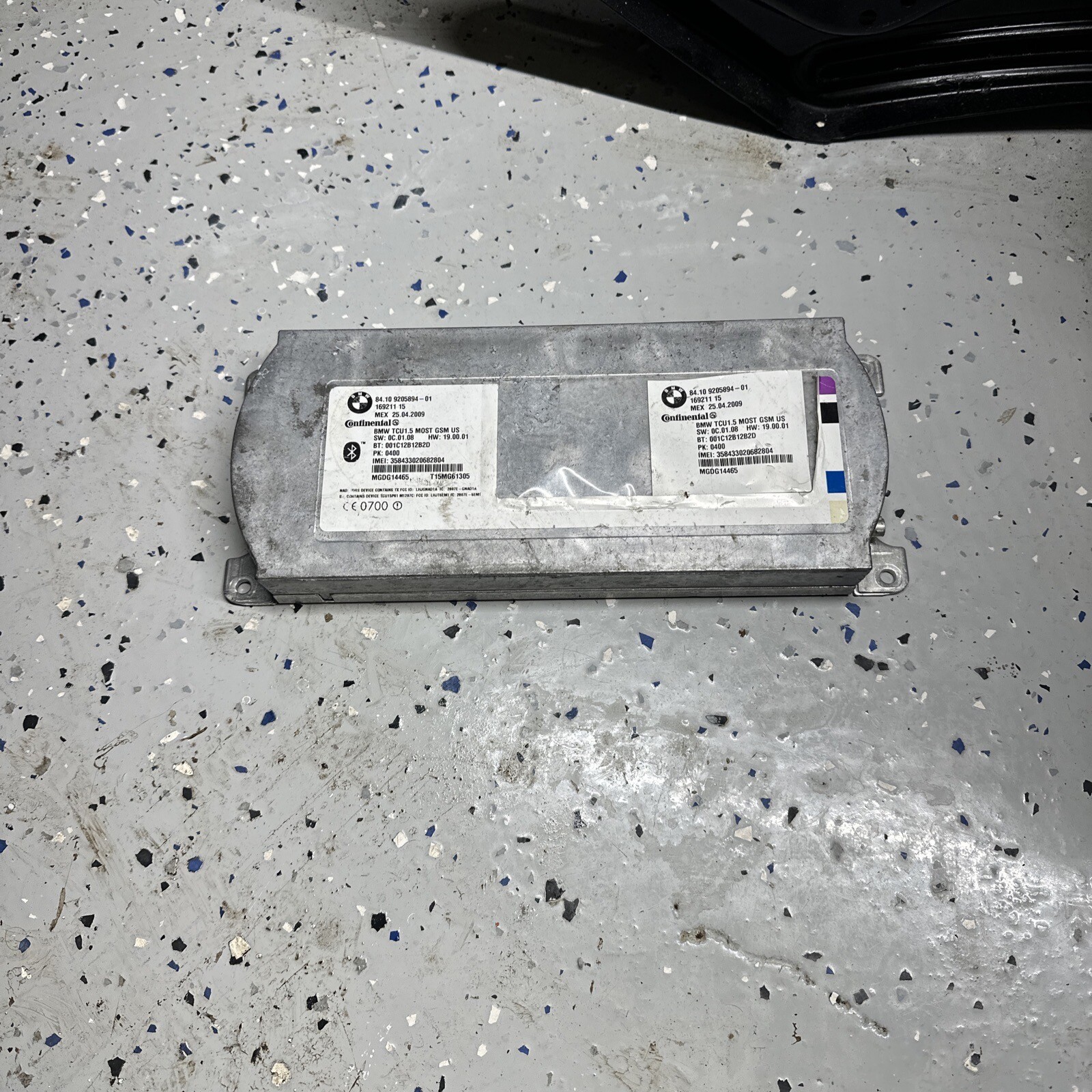 2008 2009 2010 BMW TELEMATICS BLUETOOTH CONTROL MODULE E60 E65 E63 OEM ...