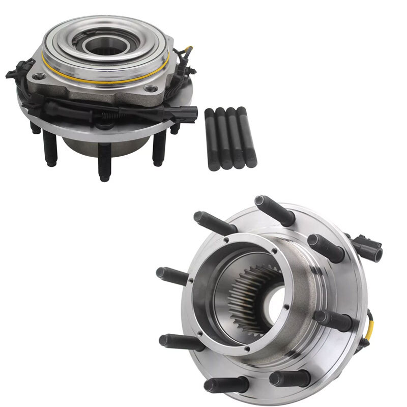 Front Wheel Bearing Hub Assembly Pair For 2005-2010 Ford F250 Super ...