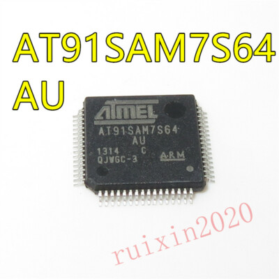 1PCS AT91SAM7S64 AT91SAM7S64-AU QFP new | eBay