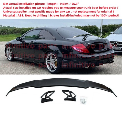 For Mercedes Benz CL C216 2006-2013 Coupe Rear Boot Trunk Spoiler Wing ...