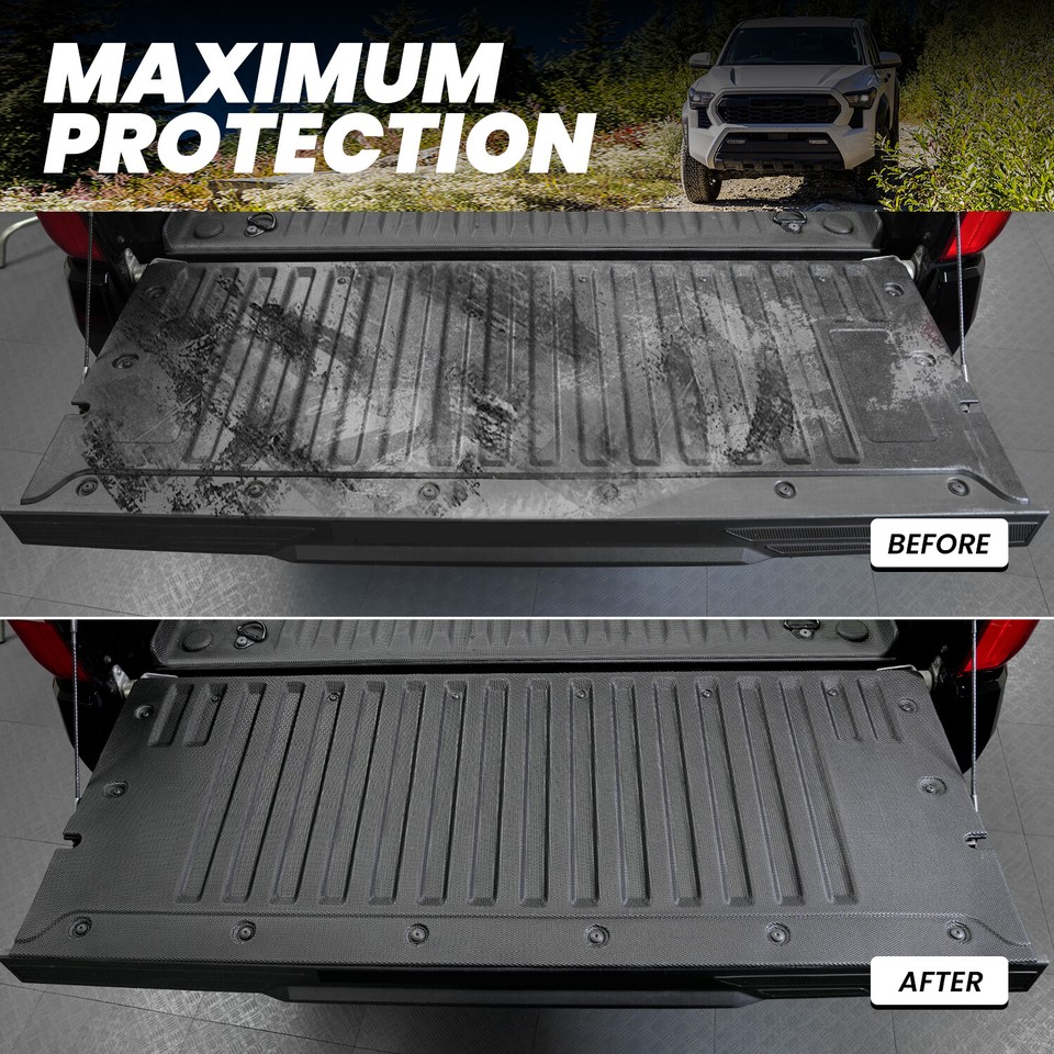 Tailgate Mat for Toyota Tacoma 2024 2025 2026 Custom Truck Bed Tailgate ...