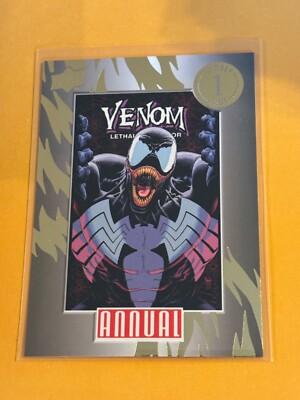 2023-24 UPPER DECK MARVEL ANNUAL NUMBER #1 SPOT #N1S-10 Venom Nice | eBay