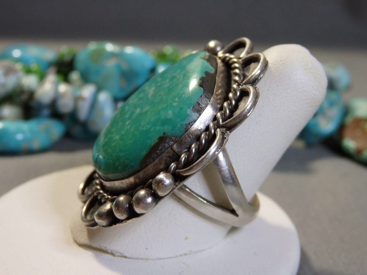 Native American Navajo Nevada Emerald Valley Turquoise