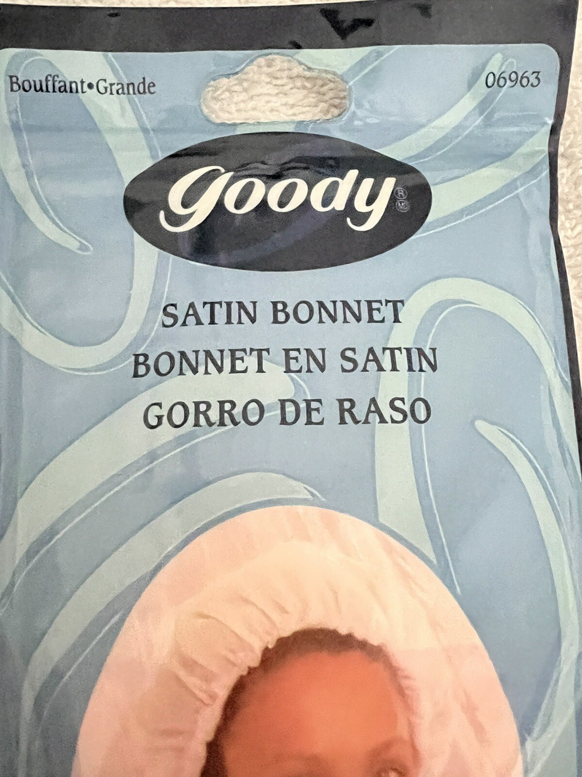 NEW Goody Shower Bonnet Cap Large - Satin Bonnet - LARGE Vintage 1999 ...