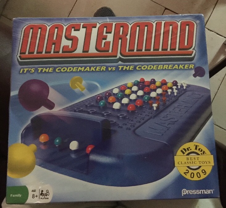 Mastermind by Pressman Board Game Codemaker Vs. Codebreaker | eBay
