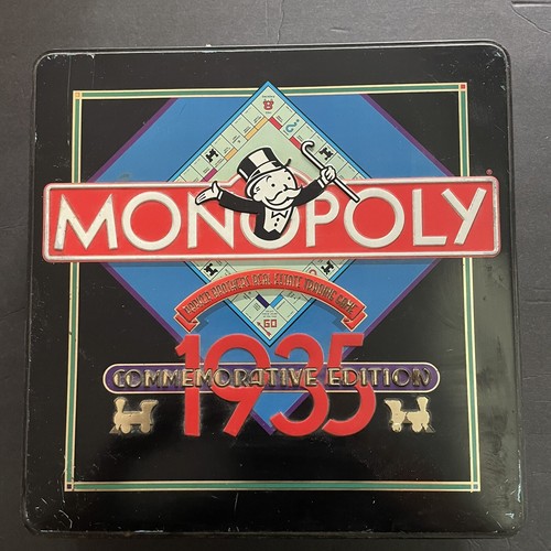 MONOPOLY 1935 Commemorative Edition in Tin Box, Parker Brothers 1985 | eBay