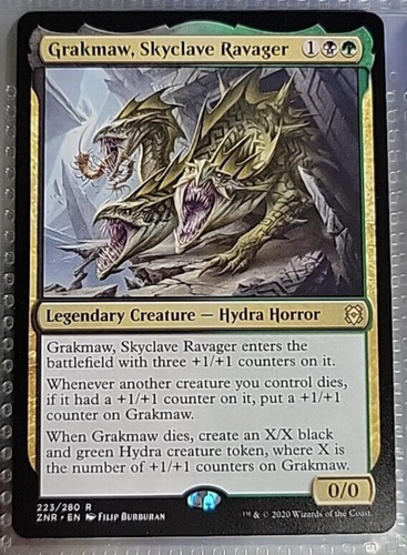 MTG Grakmaw, Skyclave Ravager Zendikar Rising 223/280 Regular Rare | eBay