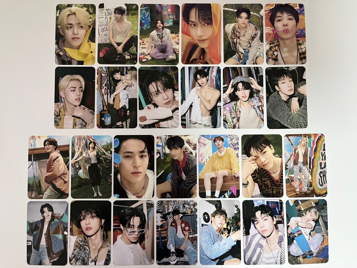 SEVENTEEN Seventeenth Heaven Concept Photocards Joshua Mingyu Seungkwan ...