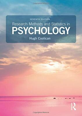Research Methods and Statistics in Psychology by Coolican, Hugh Book ...