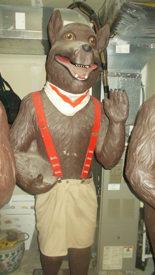 Coors Beerwolf Statue Figure | eBay