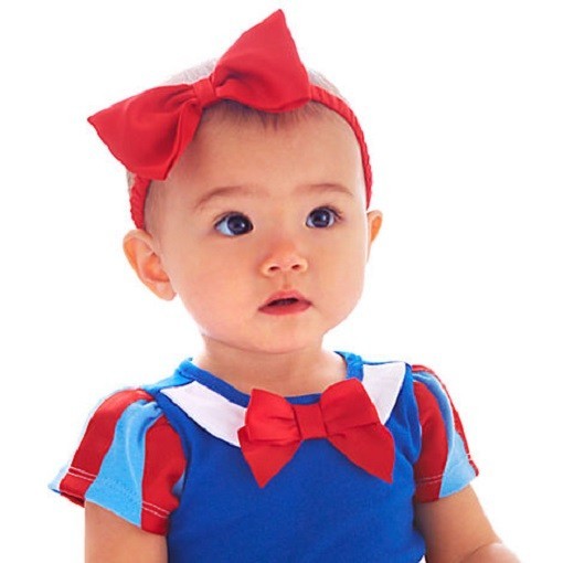 SnOw WhiTe~RED BOW~Costume~BaBy~HEADBAND~and the Seven Dwarfs~NWT ...