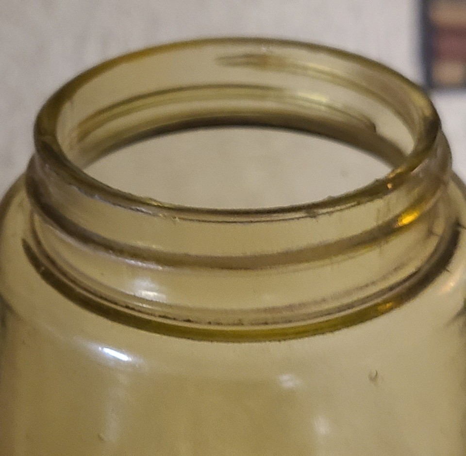Screaming YELLOW!...Pure Straw Yellow, MASON, Quart Fruit Jar ...