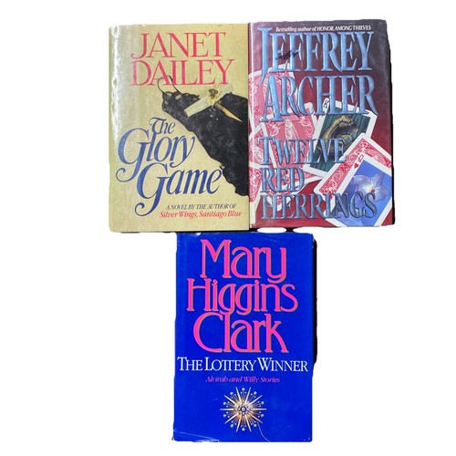 1st Edition Hard Covers (HC) Janet Daily Jeffery Archer Mary Higgins ...