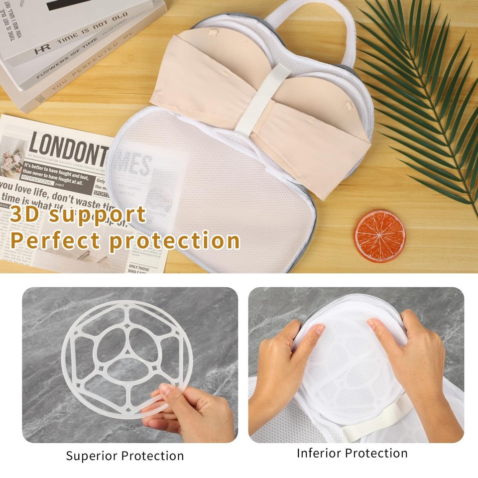 3Pcs Bra laundry bags,Bra Washing Bag for Laundry Lingerie Underwear ...