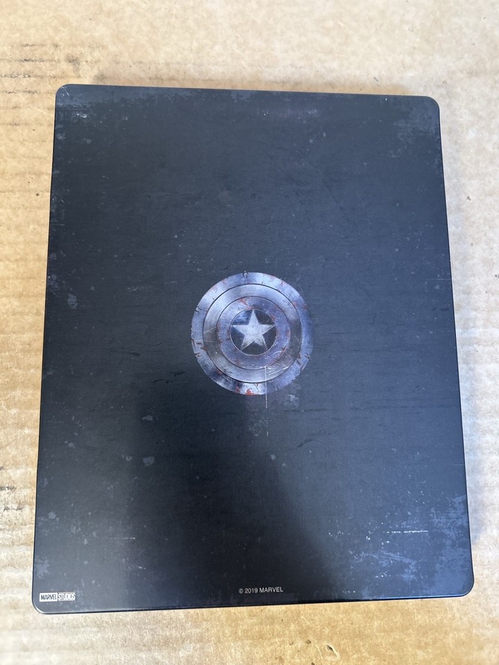 Captain America The Winter Soldier Zavvi 4K UHD Blu Ray Steelbook NEW ...