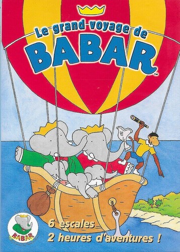 CITEL VIDEO - DVD du dessin animé Babar Le grand voyage de Babar ...