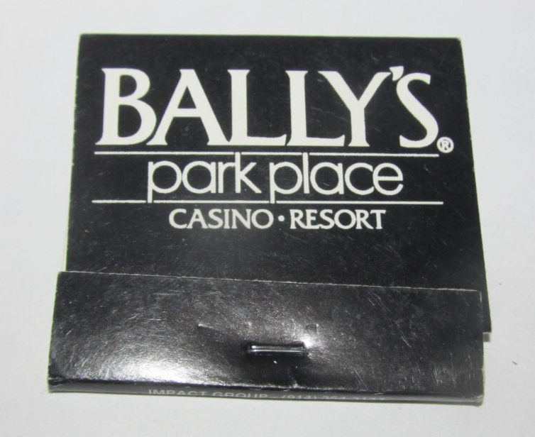 VINTAGE Full Matchbook Bally's Park Place Casino Resort | eBay