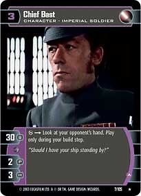 Star Wars TCG: Chief Bast (A) [Moderately Played] Battle of Yavin BOY ...