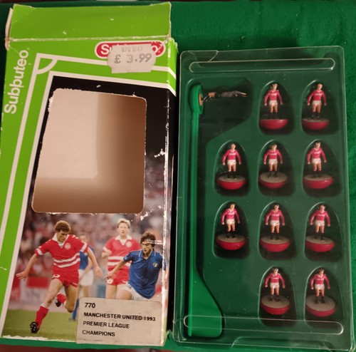 SUBBUTEO LW ,TEAM COMPLETO REF.770 , MANCHESTER UNITED 1993 | eBay