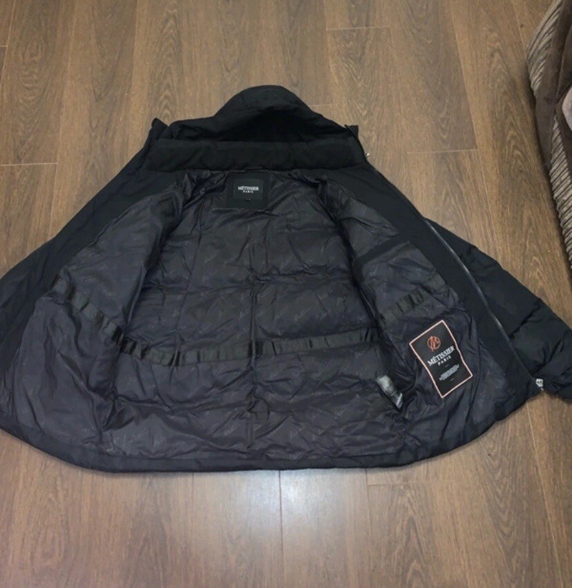 NEW Men Metissier Rhett Puffer Jacket Coat Black Size L | eBay UK