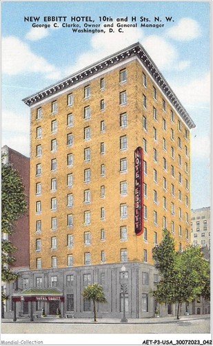 AETP3-USA-0209 - Washington D C - New Ebbit Hotel | eBay