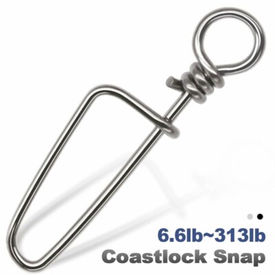 50~100Pcs Coastlock Snaps Stainless Quick Change Clip Fishing Lure ...