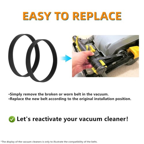 Replacement Style U Belts for Eureka AirSpeed, Sanitaire and The Boss ...