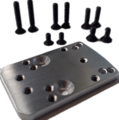 UNIVERSAL RMR ADAPTER PLATE FOR ALL RMR CUTS ON GLOCK 17/19 and any ...