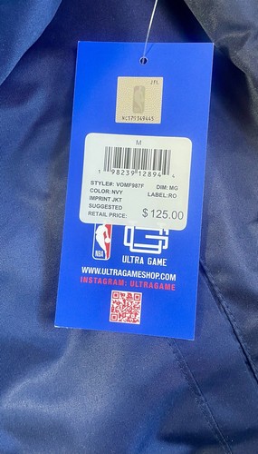 Sports Coat Men's Ultra Game NBA Memphis Grizzlies Navy Blue Jacket ...