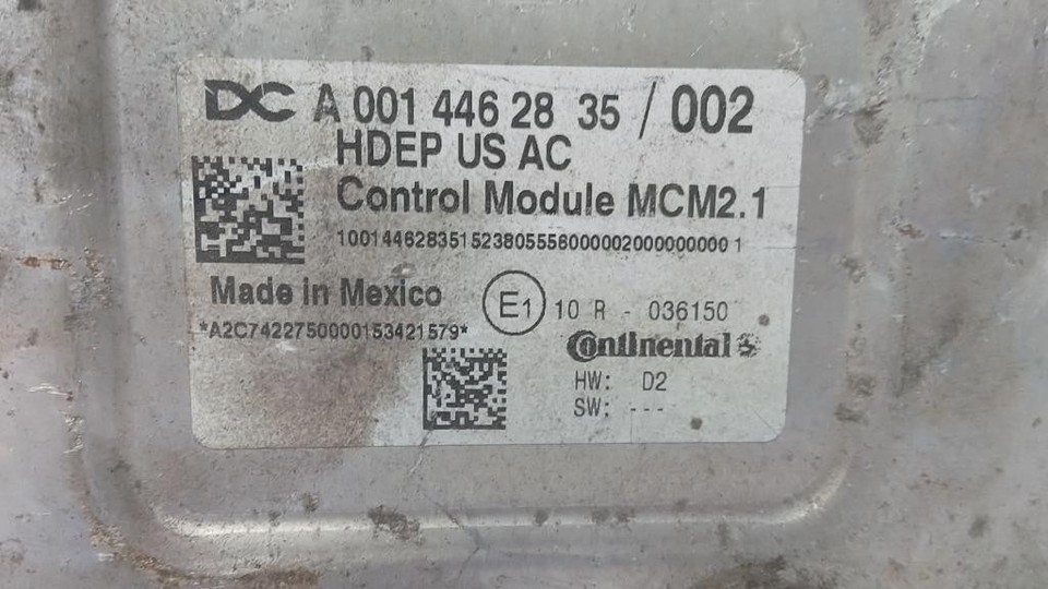 A 001 446 28 35 /002 DETROIT DD13 ENGINE CONTROL MODULE (ECM) 3756569 ...