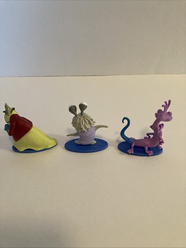 Lot Of 3 Disney Pixar Monsters Inc. 2.5” Character Figures Roz, Randall ...