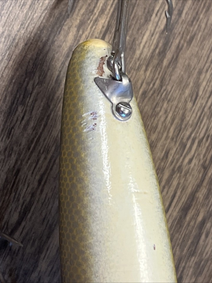 VINTAGE FRED ARBOGAST MUSKY JITTERBUG WOOD LURE | eBay
